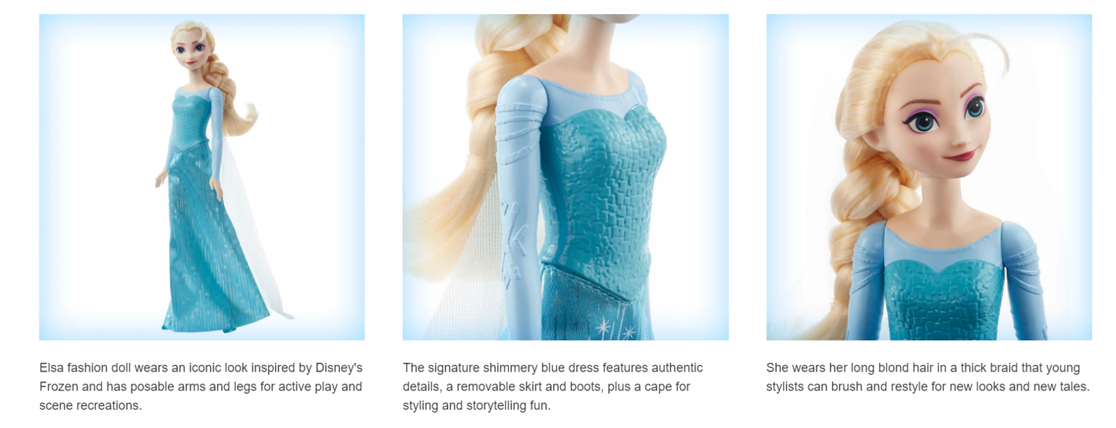 Disney Frozen Fashion Doll (HLW46) | Shopee Malaysia
