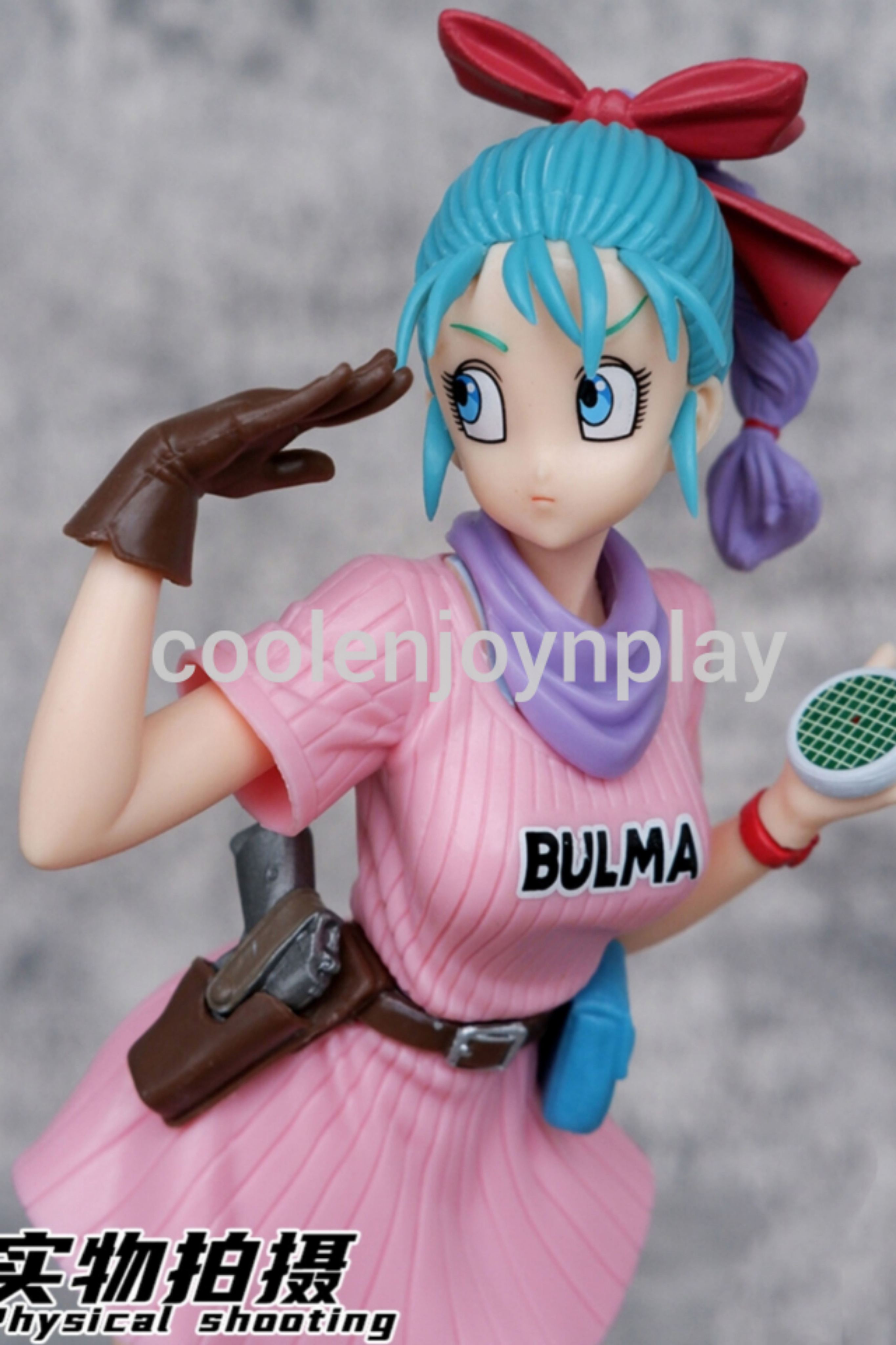 **Ready Stock in Malaysia** Anime Dragon Ball Bulma Pink Dress Ver ...