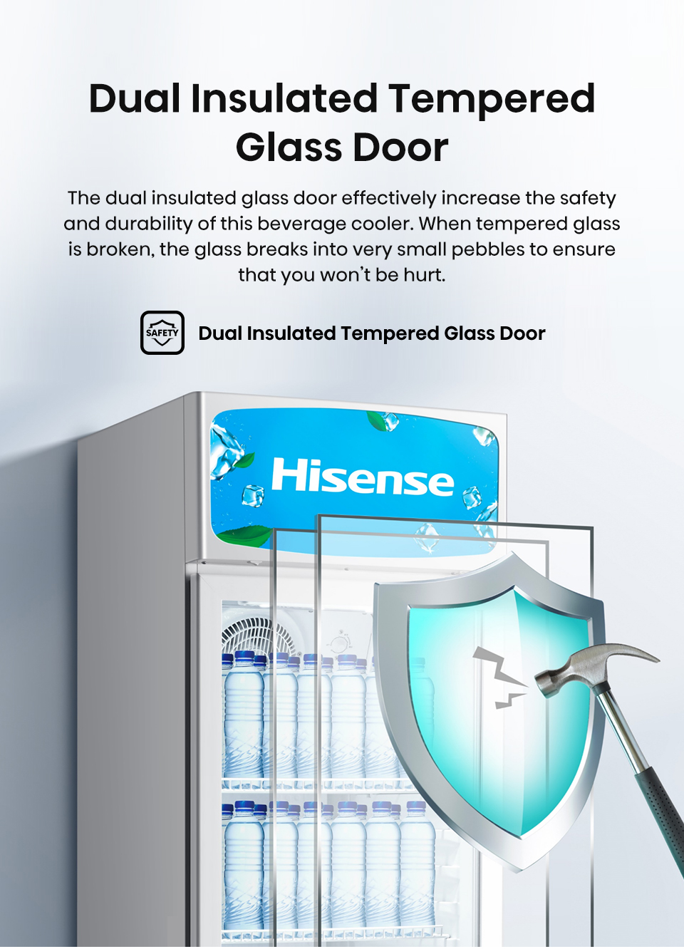 Hisense / MIDEA (187L / 211L / 310L) Showcase Display Chiller ...
