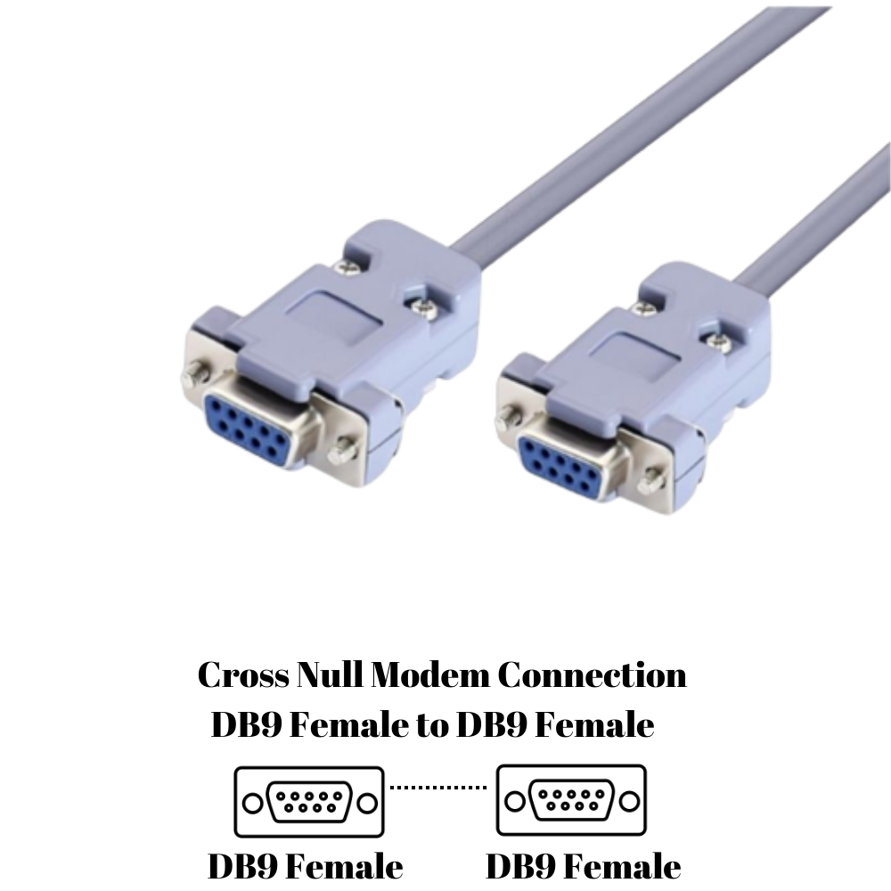 🔥Ready Stock🔥Customize Serial Cable RS232 Cross Null Modem Full ...