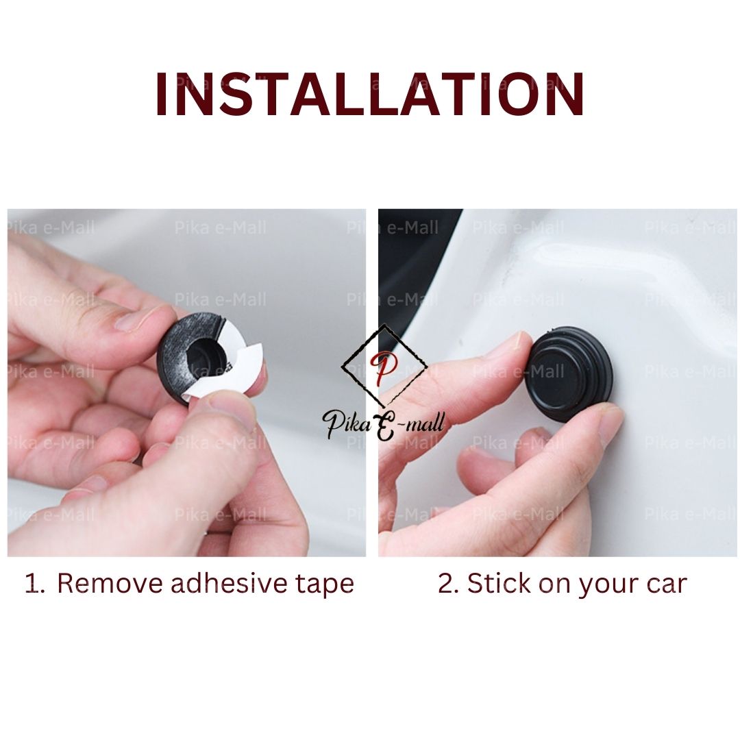 1pcs Universal Car Door Shock Absorber Pad Rubber Sound Proof Pad ...