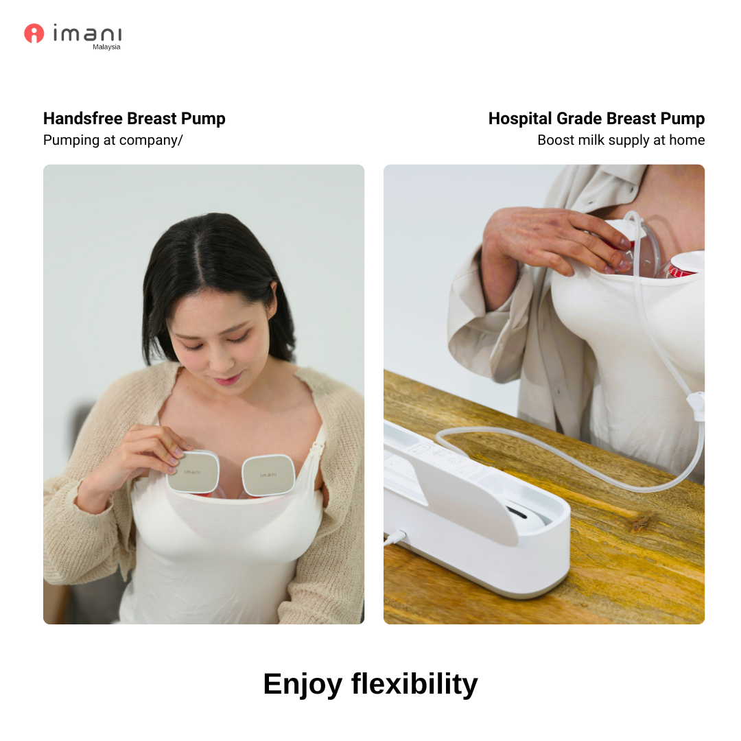 Imani I2plus Ibox 2 In 1 Handsfree Hospital Grade Breast Pump Breast