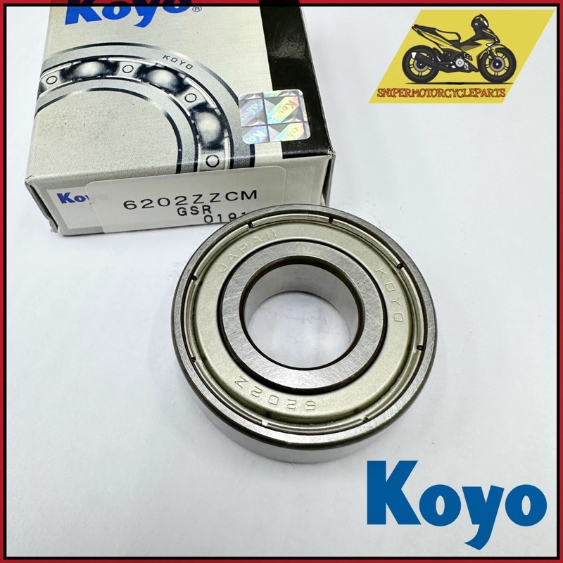 KOYO BEARING 6202 ZZ CM 2RS CM 100% ORIGINAL KOYO MADE IN JAPAN ...