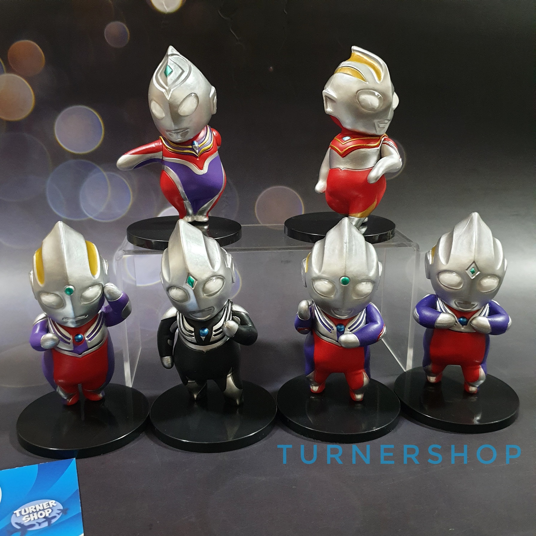 Ultraman Fat Cute PVC Action Figure Dolls Decorative Ornaments Toys ...