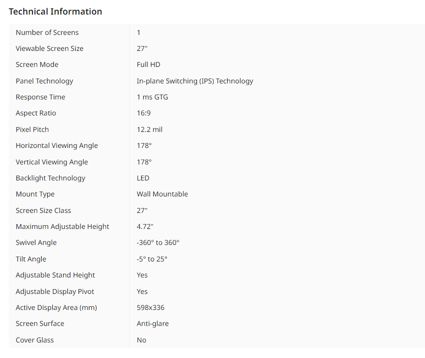 ACER NITRO GAMING XV270 M3 27"/1920X1080 FHD/0.5MS/180HZ/PIVOT/HDMI/DP ...