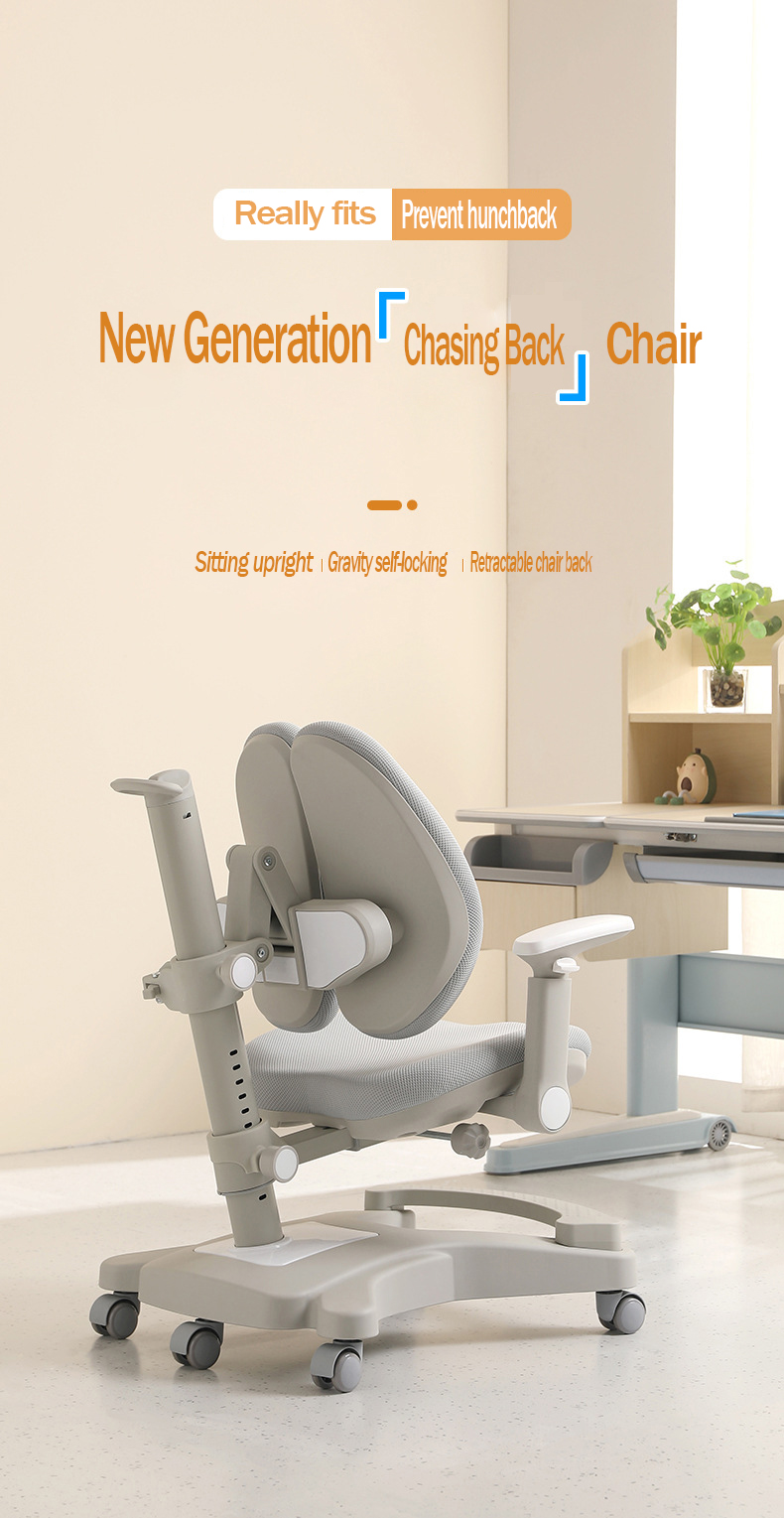 children's posture-correcting chair primary school student home writing ...