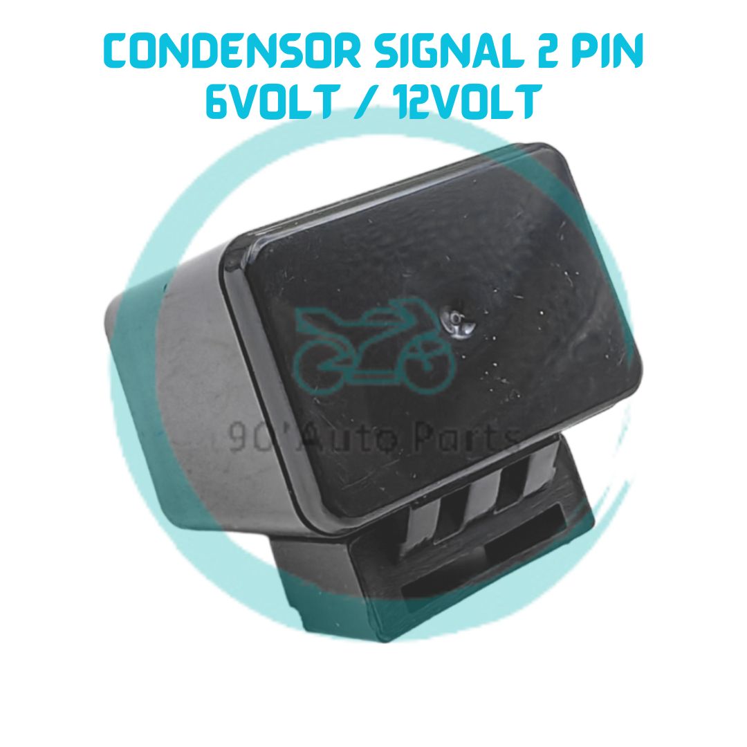 CONDENSOR SIGNAL 2 PIN 6VOLT 12VOLT RELAY SIGNAL FLASHER RELAY MOTOR ...