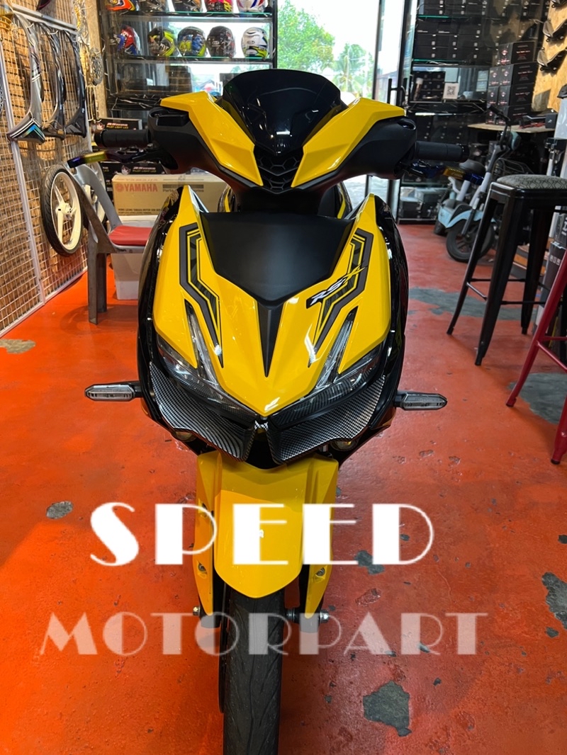 COVER SET RSX KUNING HITAM DESIGN 2023 | Shopee Malaysia