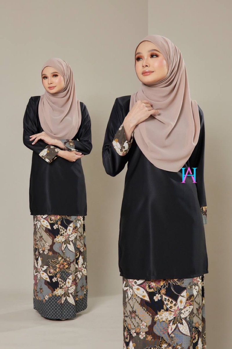Seroja Baju Kurung Dewasa Batik | Shopee Malaysia