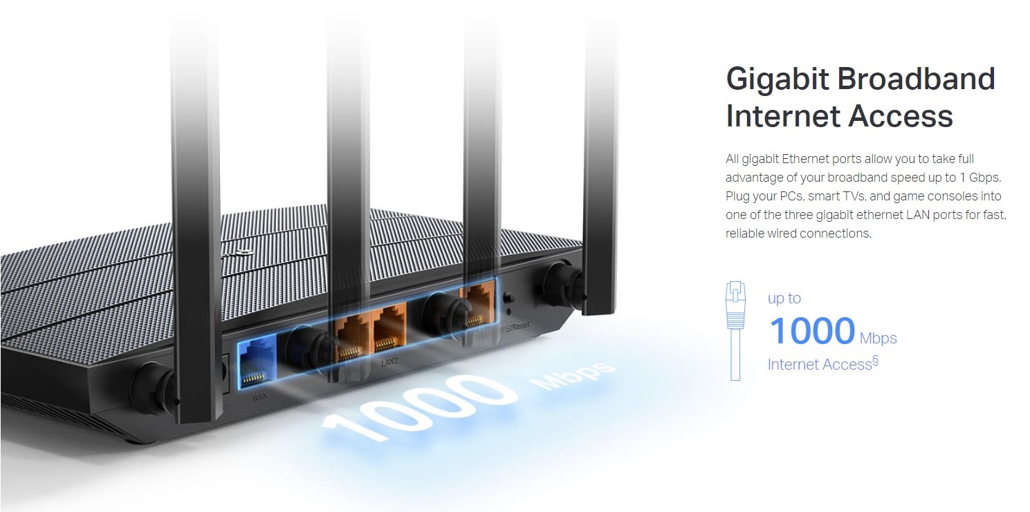 TP-Link AX1500 Next-Gen Wi-Fi 6 Router (Archer AX10 / AX12) | Shopee ...