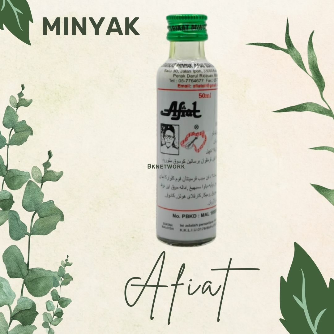👍ORIGINAL💯 AFIAT: Minyak Afiat Minyak Hangat Afiat (50ml) Minyak Panas ...