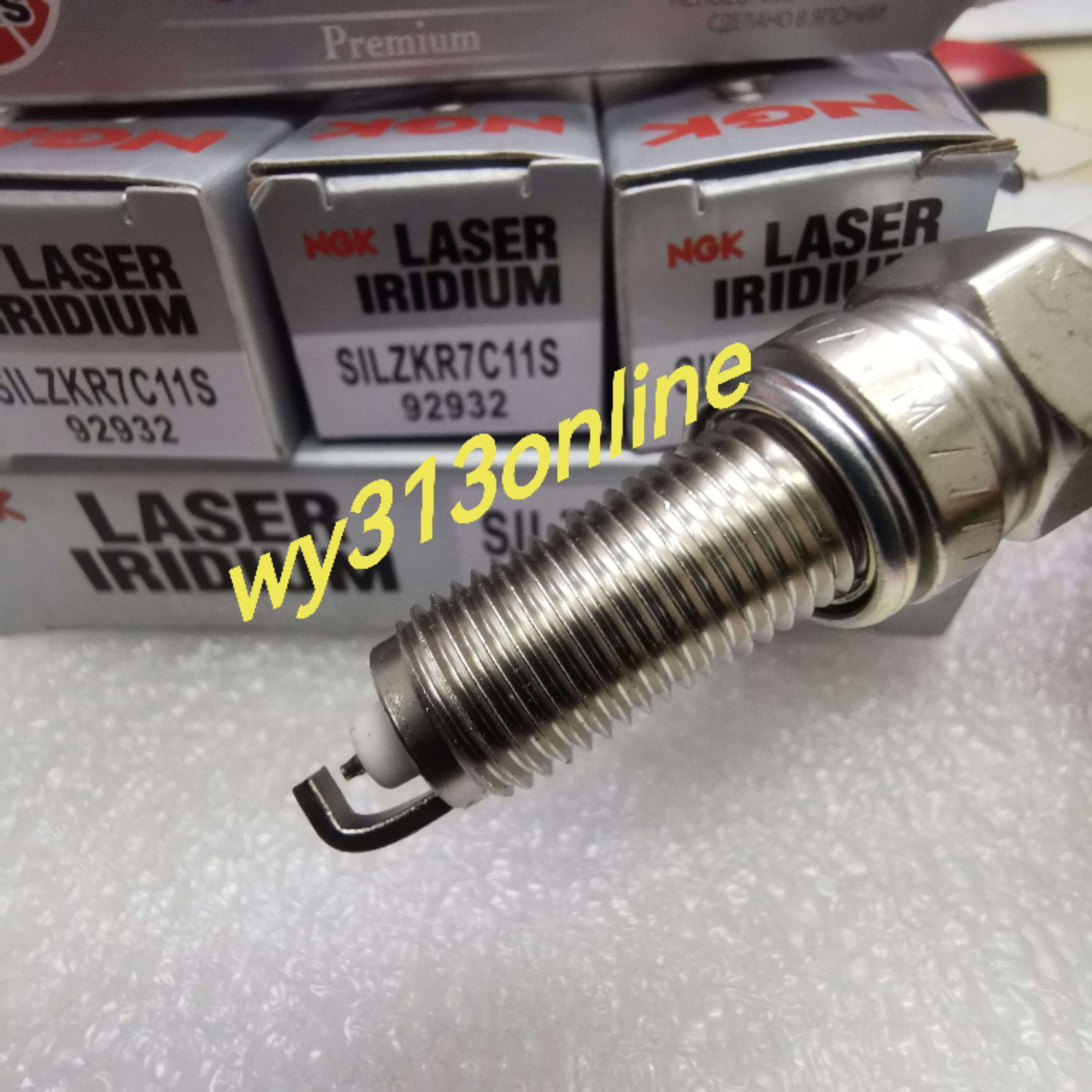 (1set=4pcs) Original NGK Laser Iridium Spark Plugs SILZKR7C11S 92932 ...