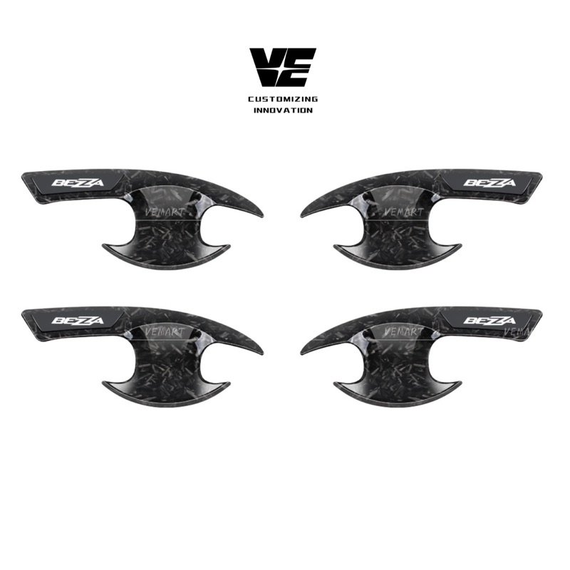 Vemart perodua BEZZA forged carbon door handle bowl | Shopee Malaysia