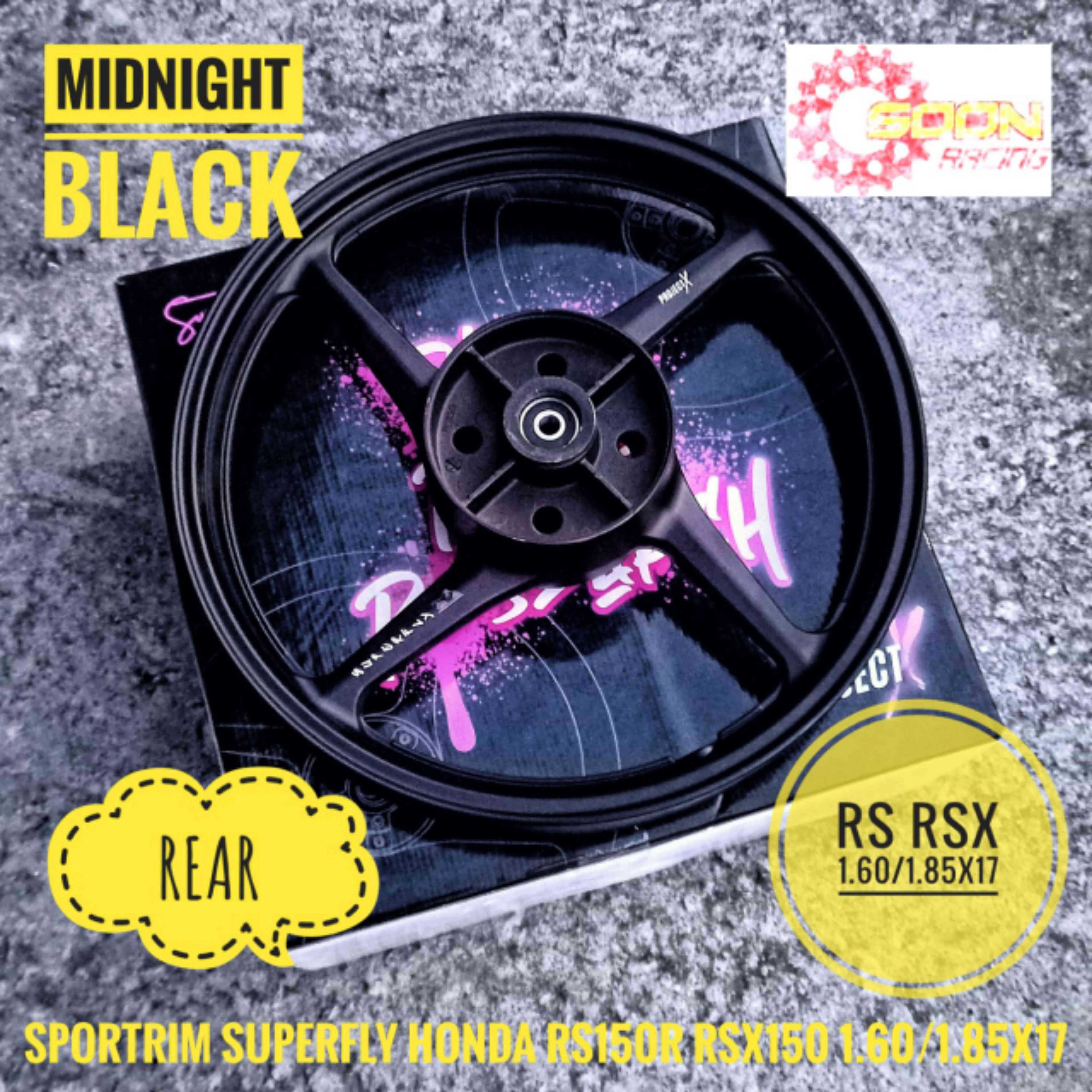 SUPERFLY RS RSX SPORT RIM 4 KAKI 4 SPOKE SPORTRIM 1.60/1.85 X 17 HONDA ...
