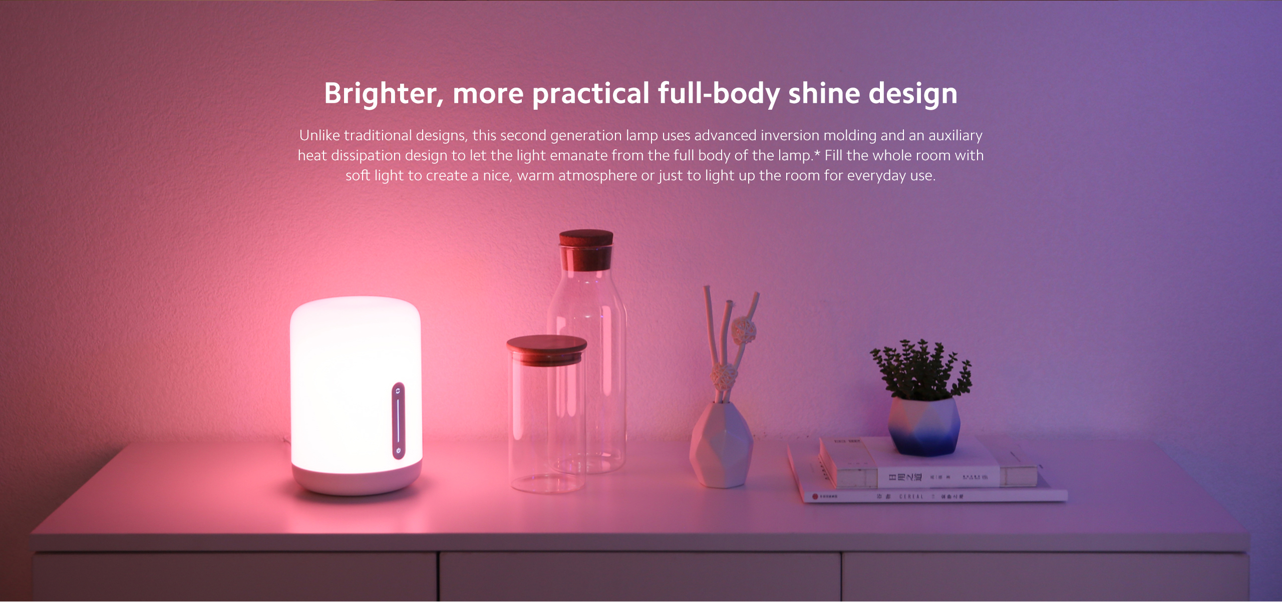 Xiaomi Mi Bedside Lamp 2 | Shopee Malaysia