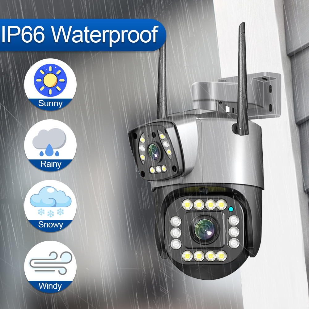 【Livestream】South Ocean 4k Dual Lens CCTV Wireless Outdoor Waterproof ...