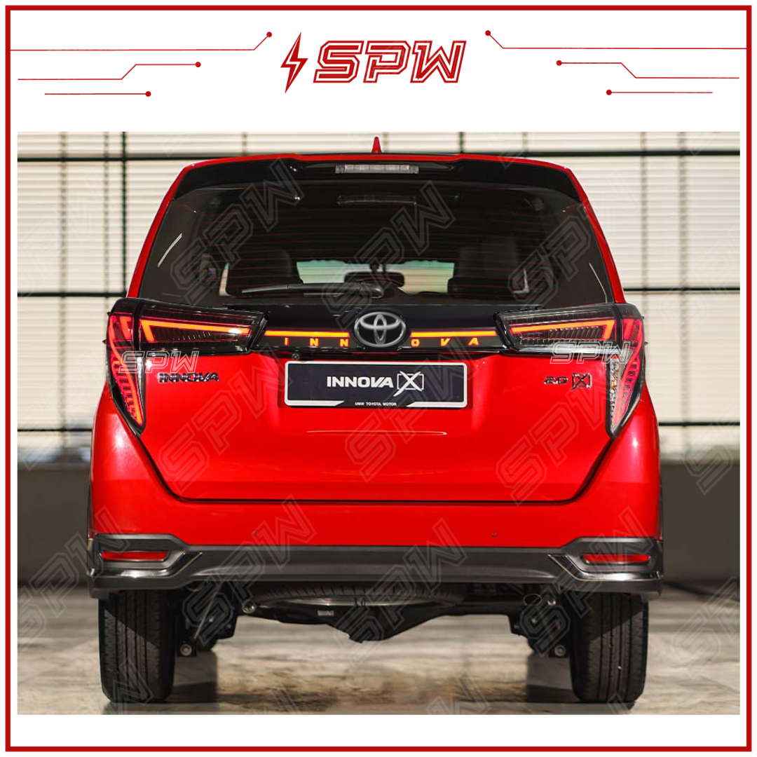 Toyota Innova (2016-2022) Tail Lamp Trunk LED Rear Garnish DRL Daylight ...