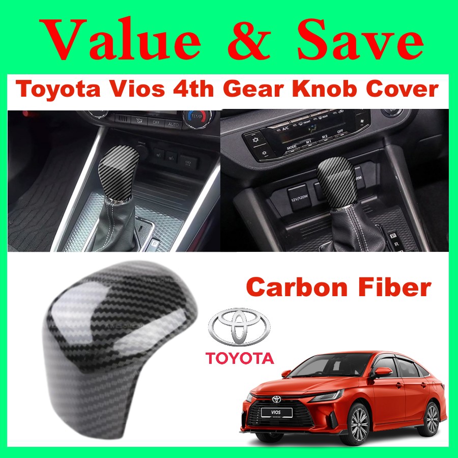 Toyota Vios NEW 2023 2024 2025 Car Gear Shift Knob Frame Cover Garnish ...