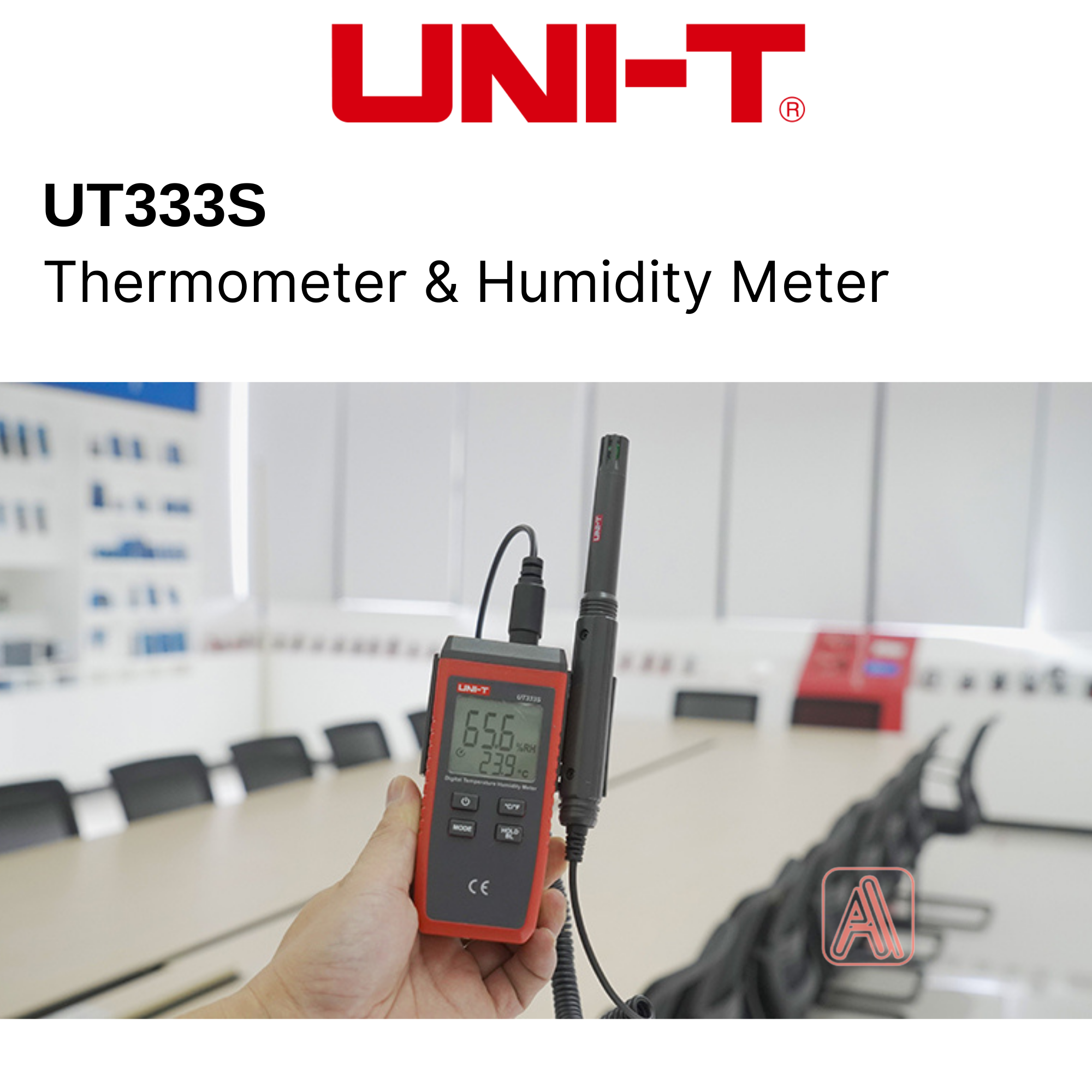 UNI-T UT333 / UT333S -Temperature and Humidity Meter Humidity ( -10°C ...