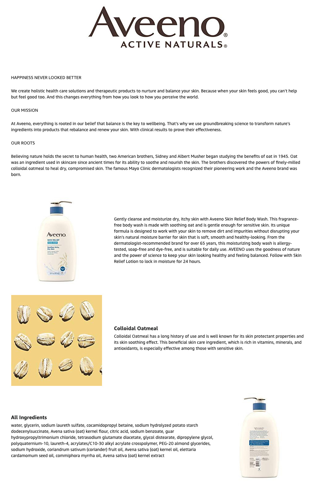 🔥In Stock🔥 Aveeno Skin Relief Body Wash & Lotion | Dry, Itchy ...