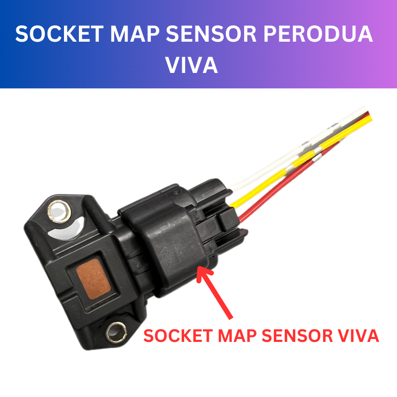 3 PIN PERODUA VIVA DAIHATSU AVY MAP SENSOR SOCKET - SOCKET MAP SENSOR ...