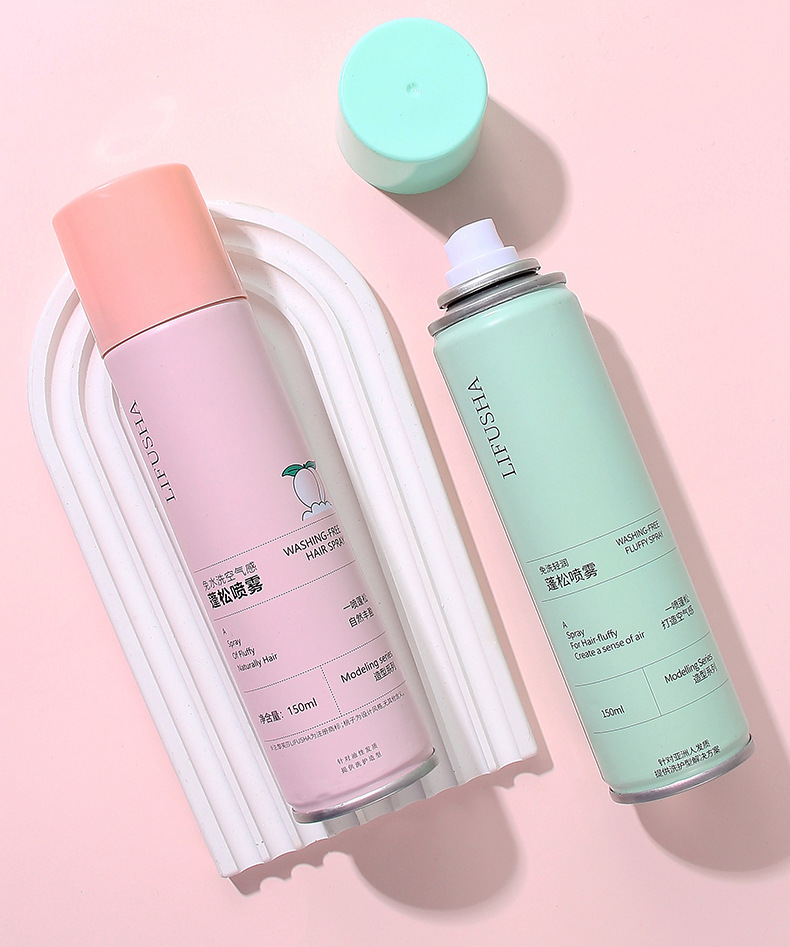 LIFUSHA Fluffy Luckyfine Dry Hair Spray Oil Control 免洗发喷雾/油头粉头发净澈 Oil ...