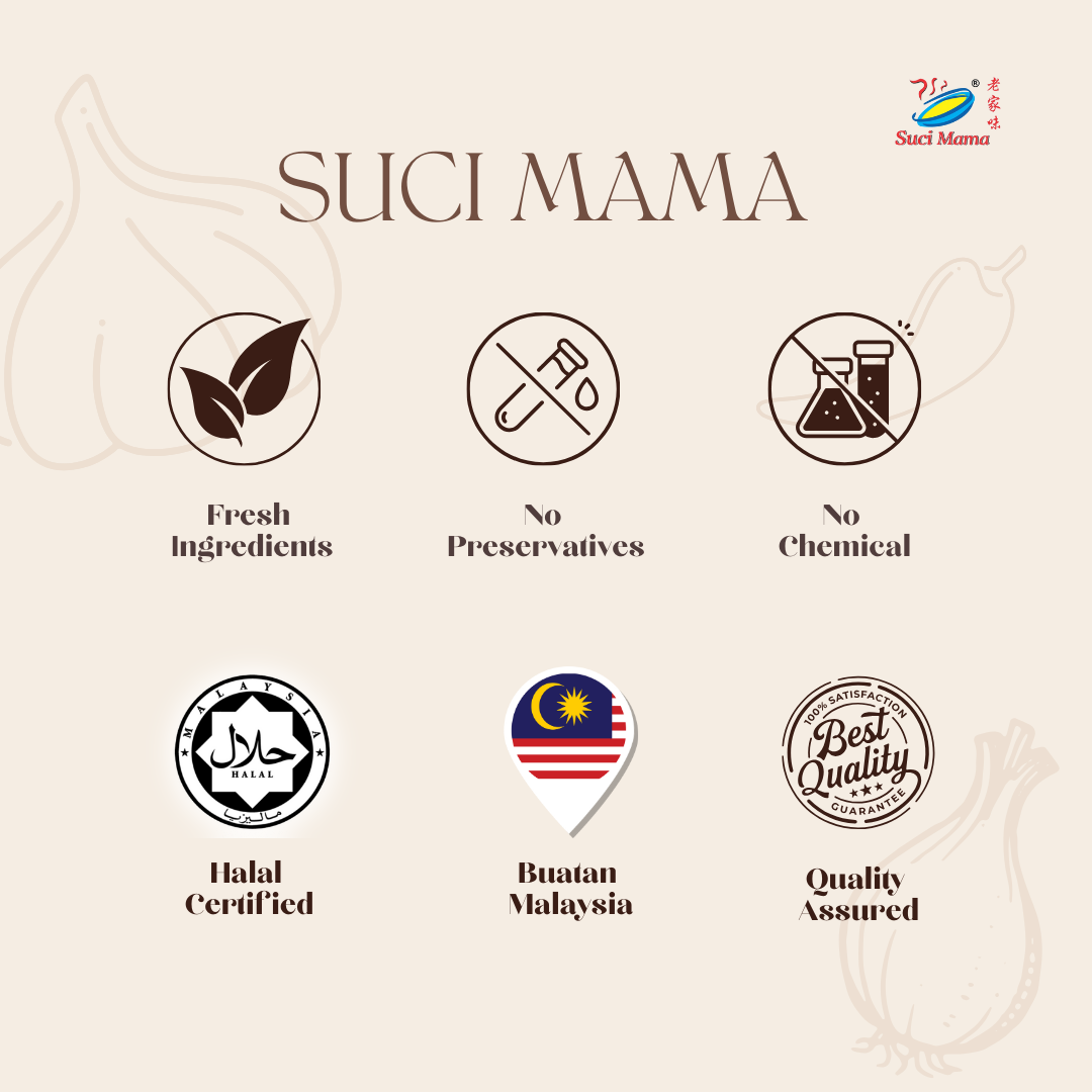 【HALAL】Suci Mama Fried Garlic | Suci Mama Bawang Putih (120g) | Shopee Malaysia