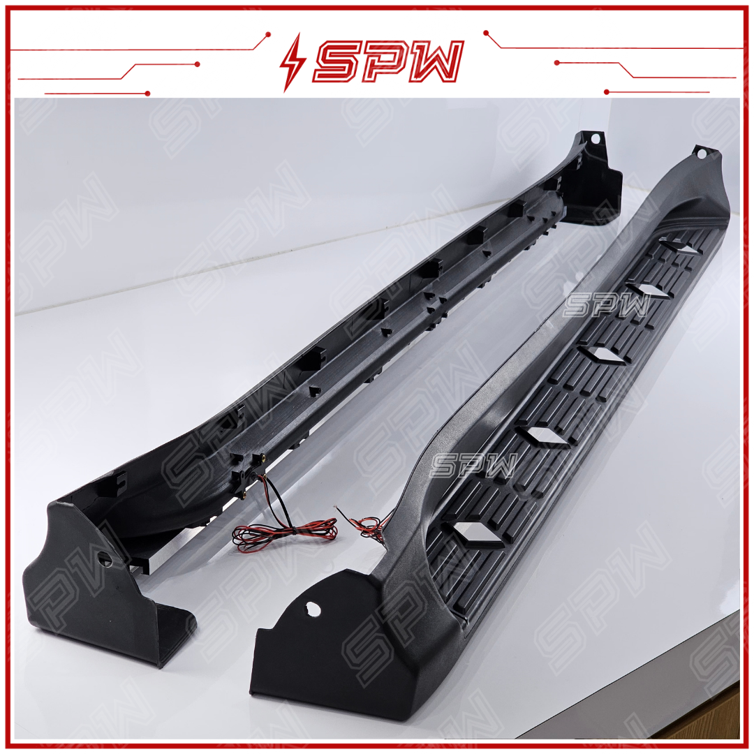 Perodua Aruz / Toyota Rush (2018-2025) Diamond LED Running Board 4.5 ...