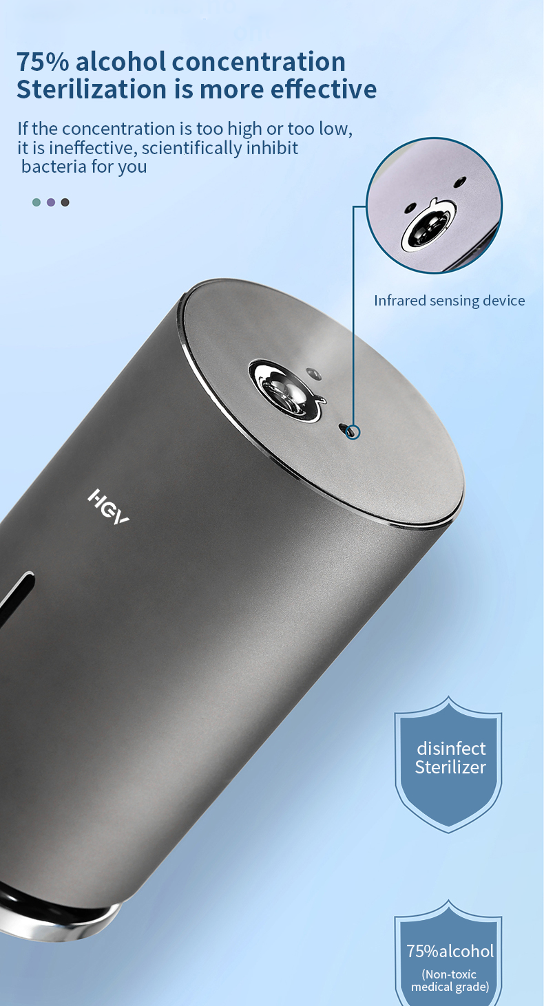 HGV Rechargeable Car Humidifier Wireless Diffuser Aluminum Alloy Air ...