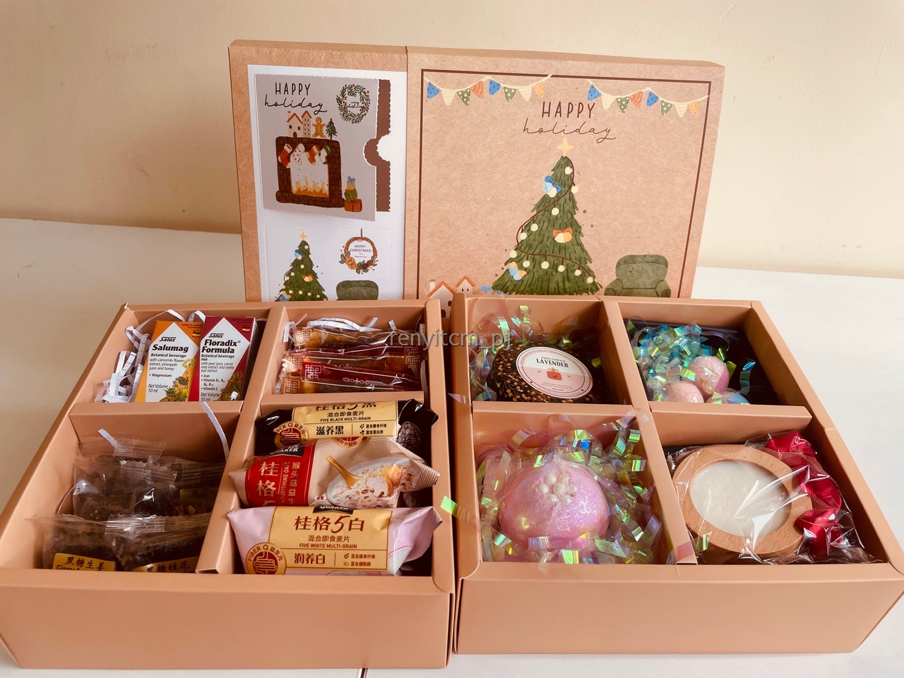 Christmas Gift Set Healthy Gift Set Essential oil Soy Wax Candle Bath ...
