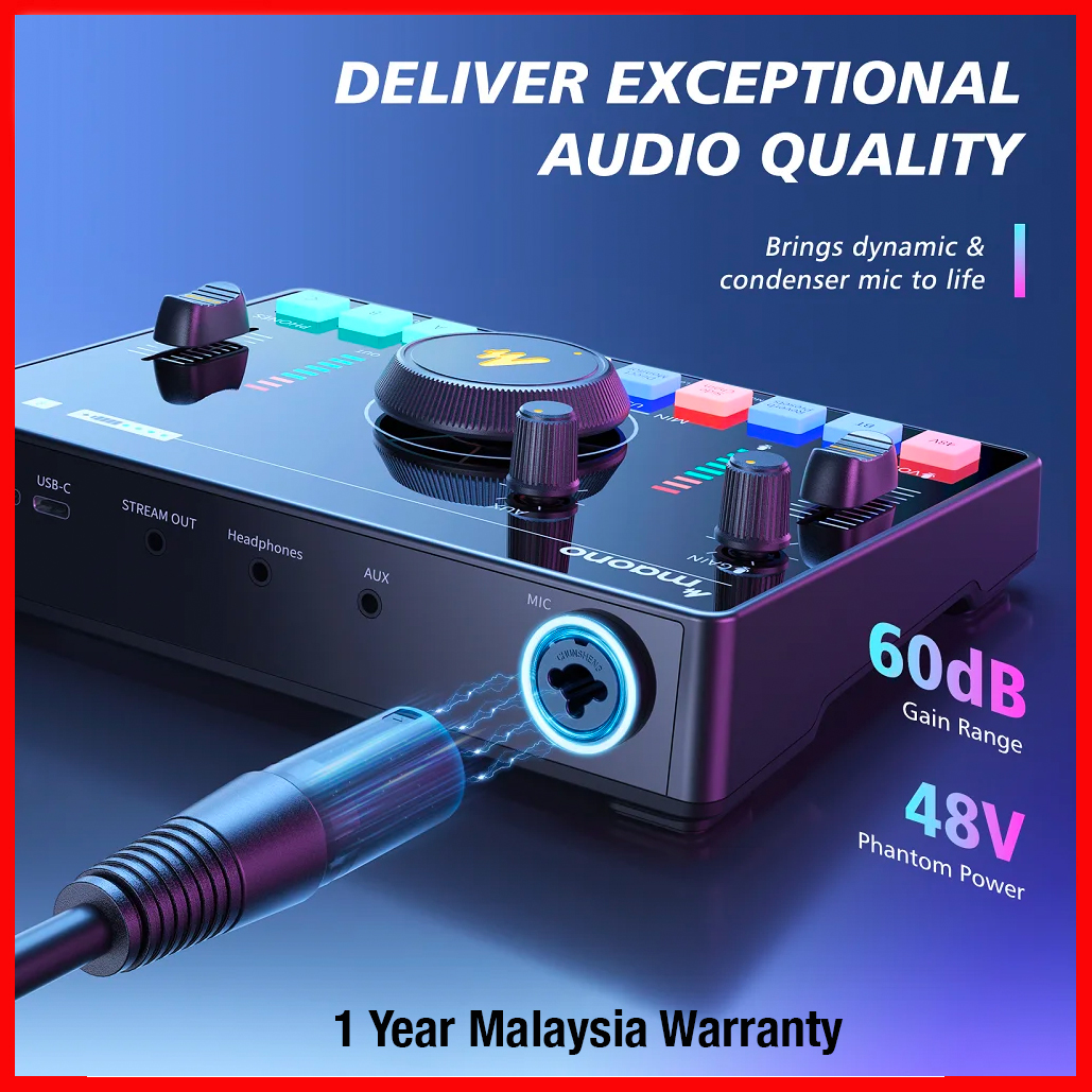 Maona AMC2 / C2 live stream mixer | Shopee Malaysia
