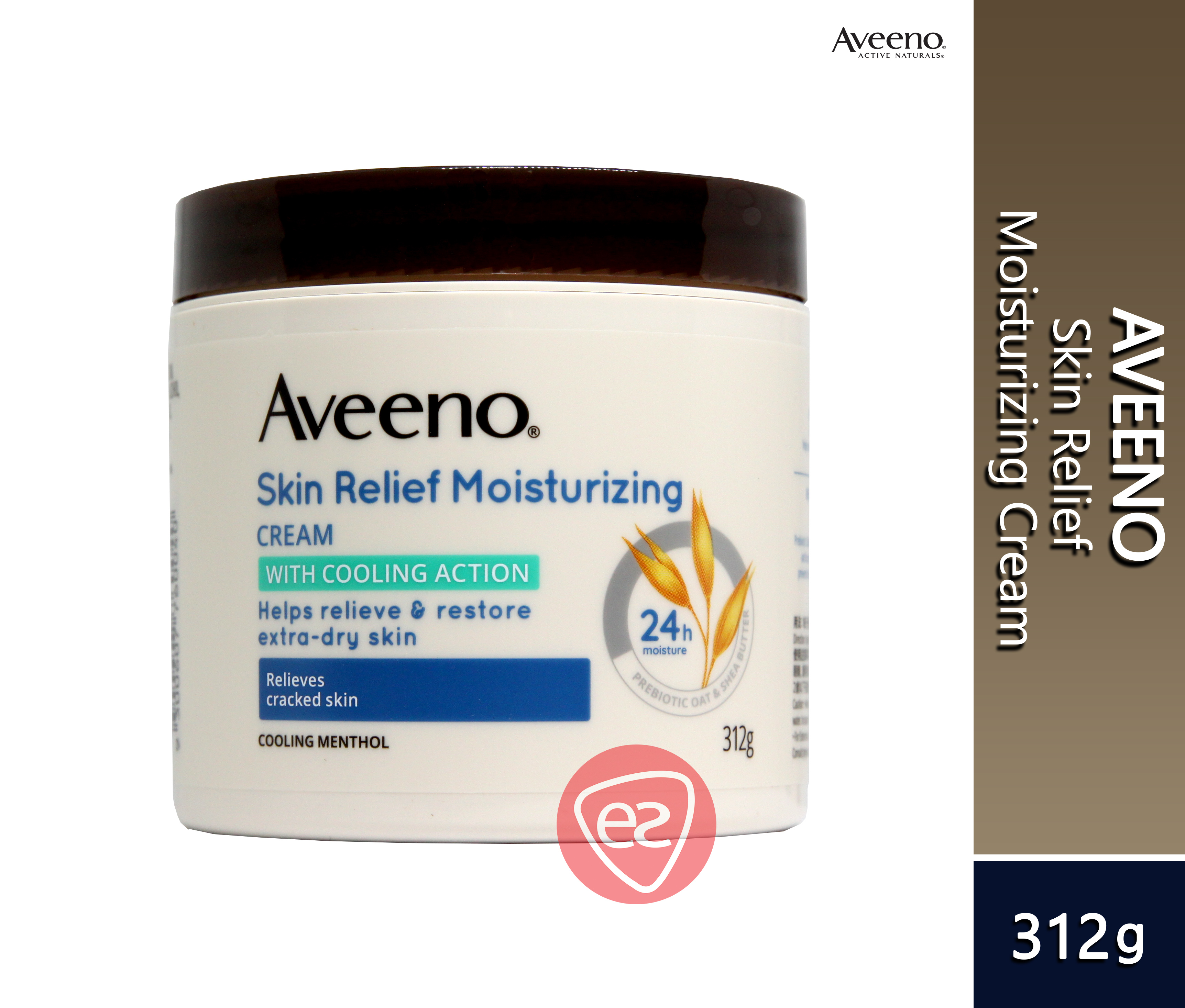 AVEENO SKIN RELIEF MOISTURIZING CREAM 312G WITH COOLING ACTION (FOR EXTRA-DRY SKIN) | Shopee ...
