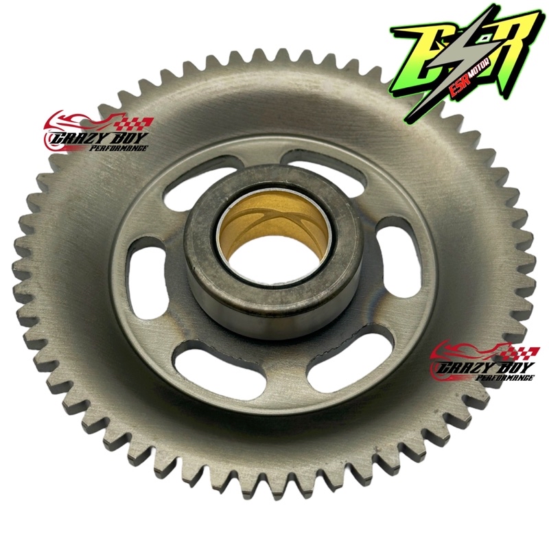 ESR MOTOR STARTER GEAR ONE WAY COPPER BUSH Y15ZR Y16ZR LC135 5S FZ150 ...