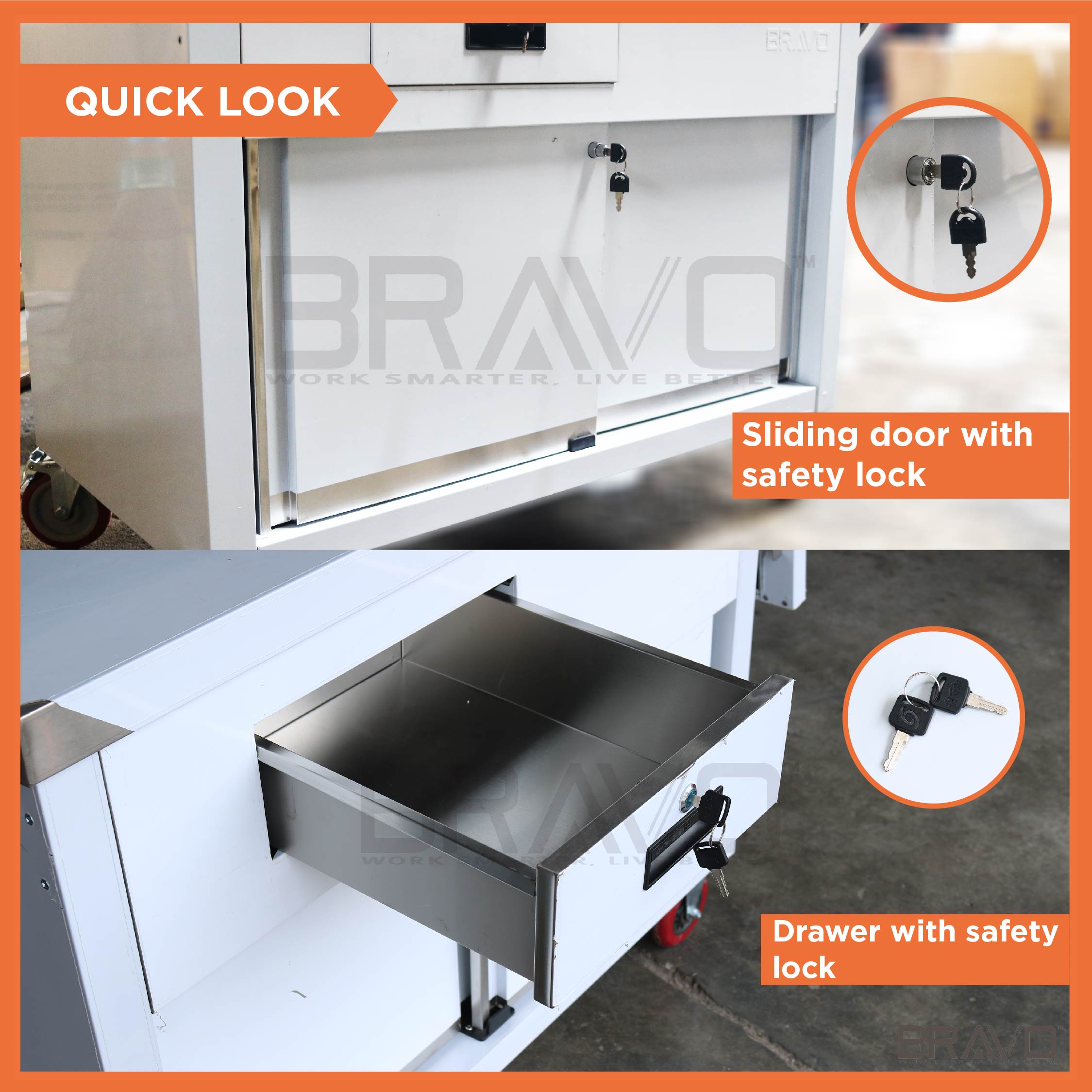 Bravo 2 in 1 Stainless Steel Mee Stall Chicken Stall Prawn Mee Stall ...