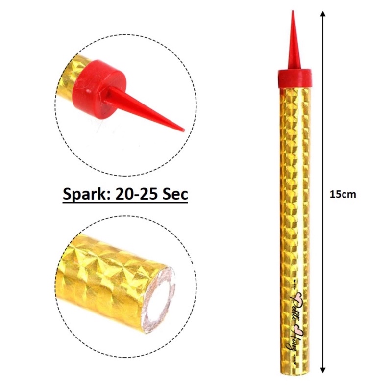 🔥Ready Stock🔥1psc Fire Spark Candle Birthday Lilin Api Firework Candle ...