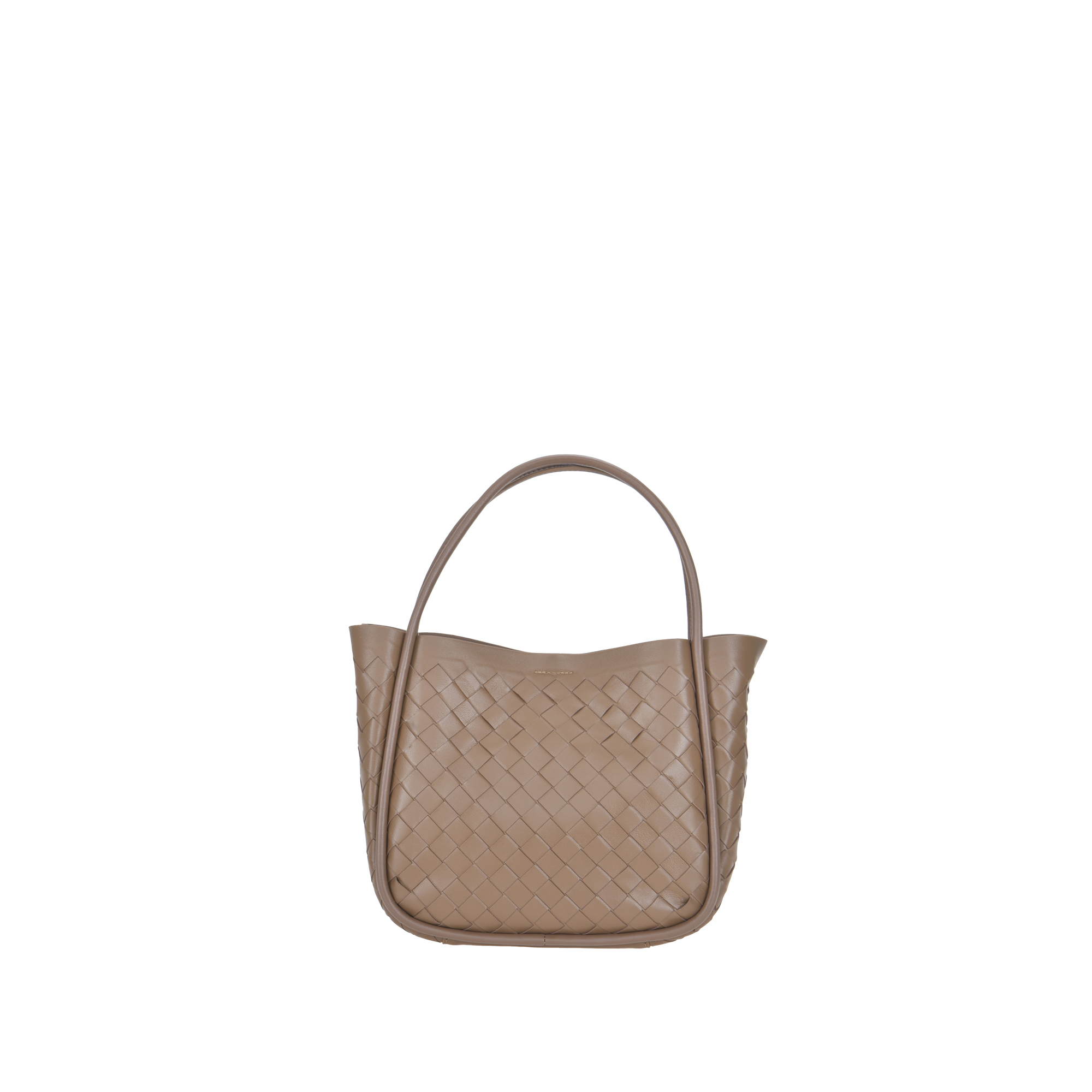 ESFOLAR Genuine Leather Lambskin Braided Leather Top Handle Detachable ...