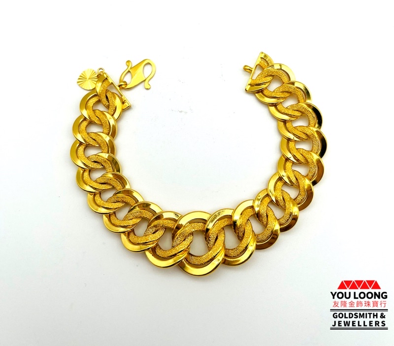 Youloong Gelang Coco King Perut Ular Pasir EMAS916(New arrivals)/ Coco ...
