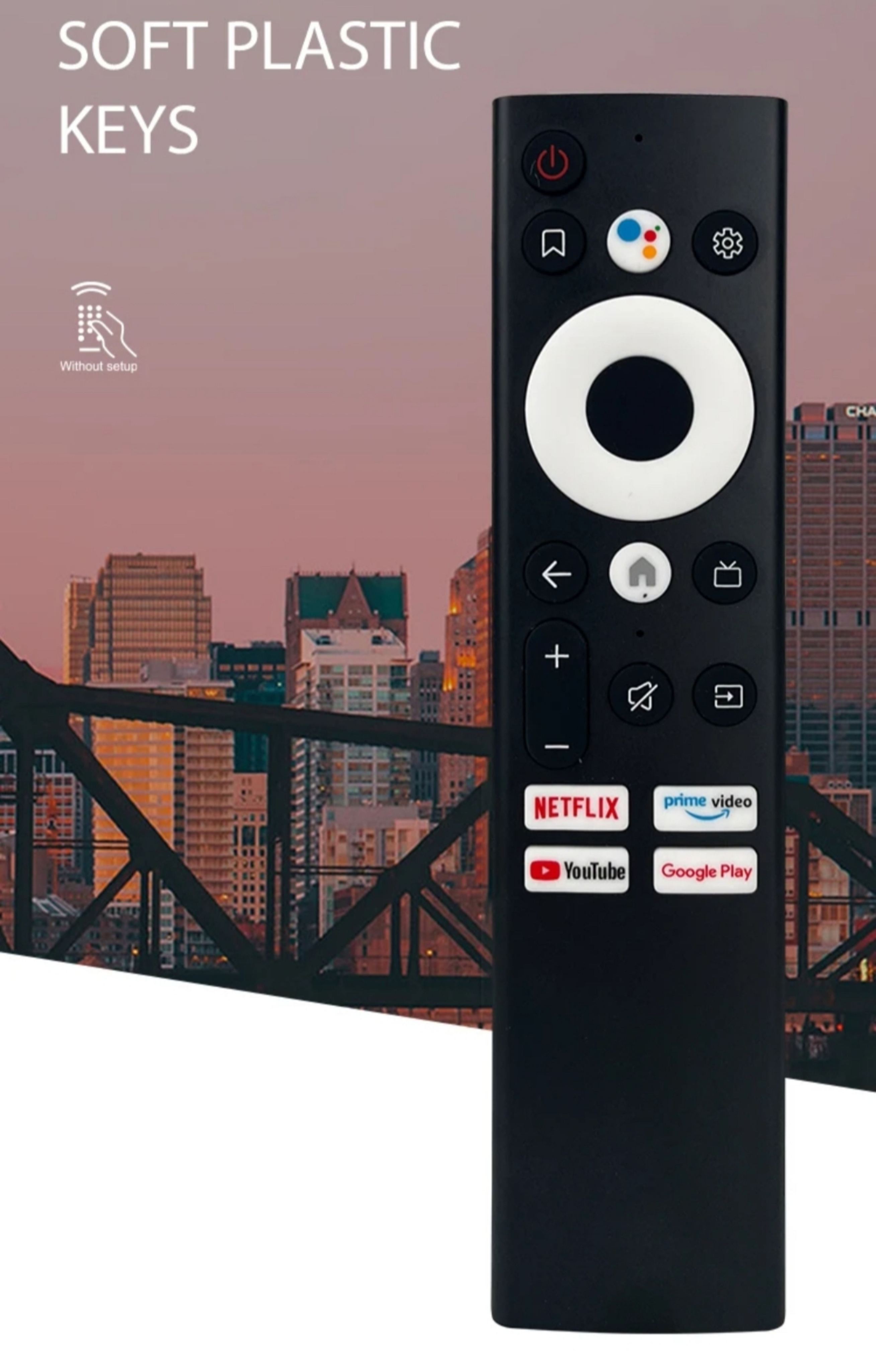High Quality Skyworth 4K Google android LED TV Replacement Remote ...