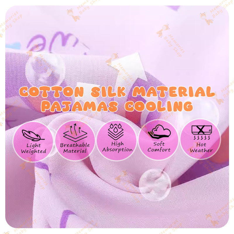 Baby Children Kids Pajamas Set Cool Sejuk Baby Children Kids Pajamas ...