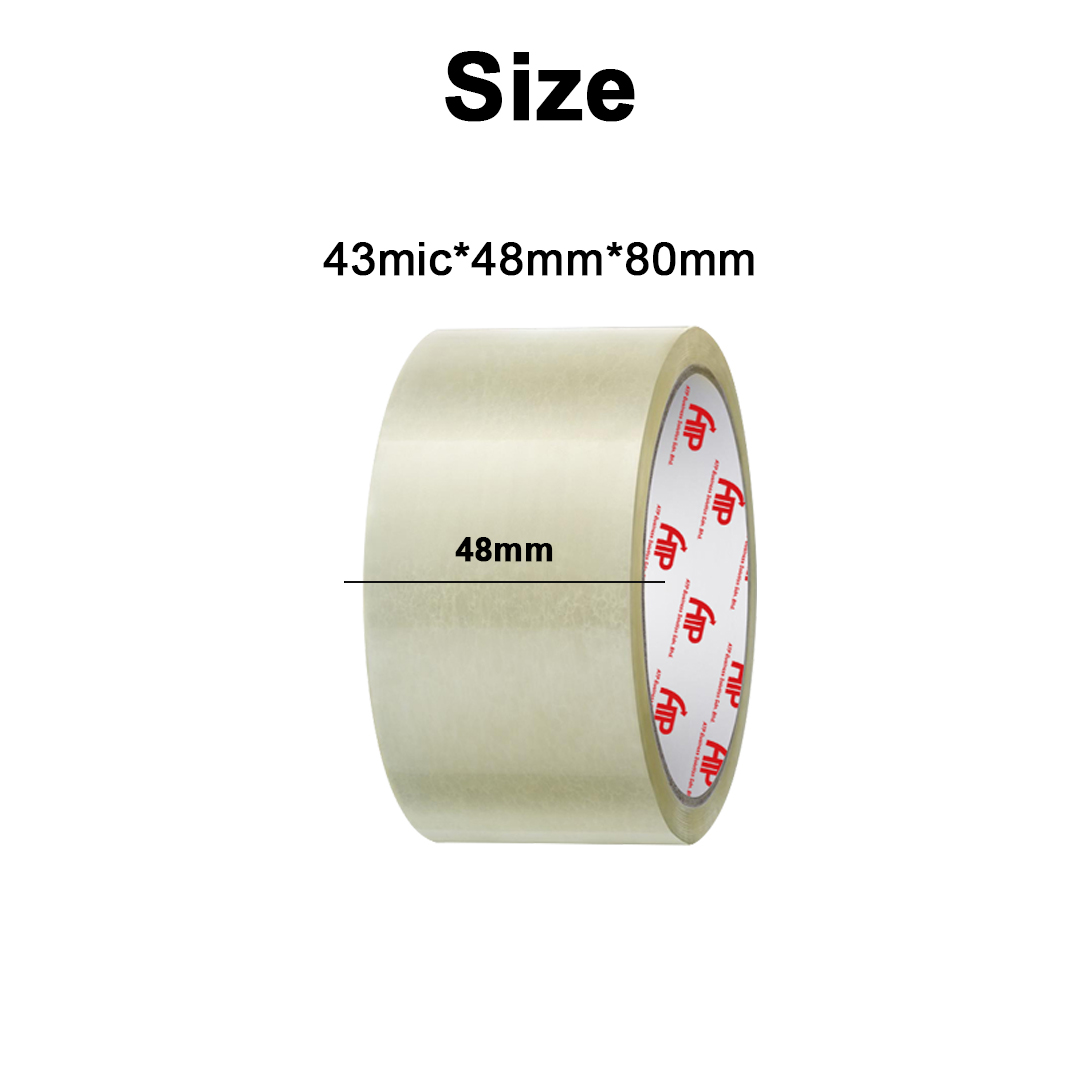 KAUKAU Clear Tape Cellotape Transparent Clear Tape Adhesive Opp Tape ...