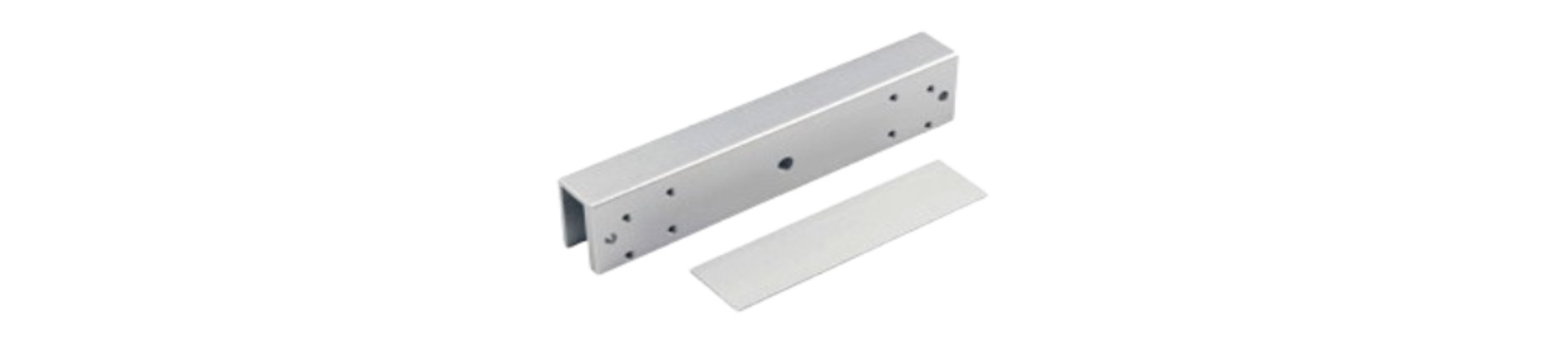 Ebelco Door Access Glass Door U Bracket Aluminum 600lbs Magnetic Magnet ...