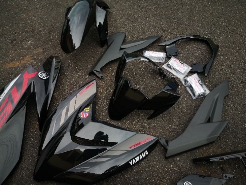 Y15 V1 V2 COVER SET BIRU PURBA HITAM BATMAN MERAH PURBA PROMOSI HLD ...
