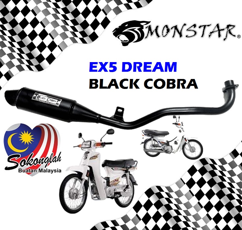 Ekzos Racing Exhaust exos exzos EJM MONSTAR EPOWER std standard EX5 ...