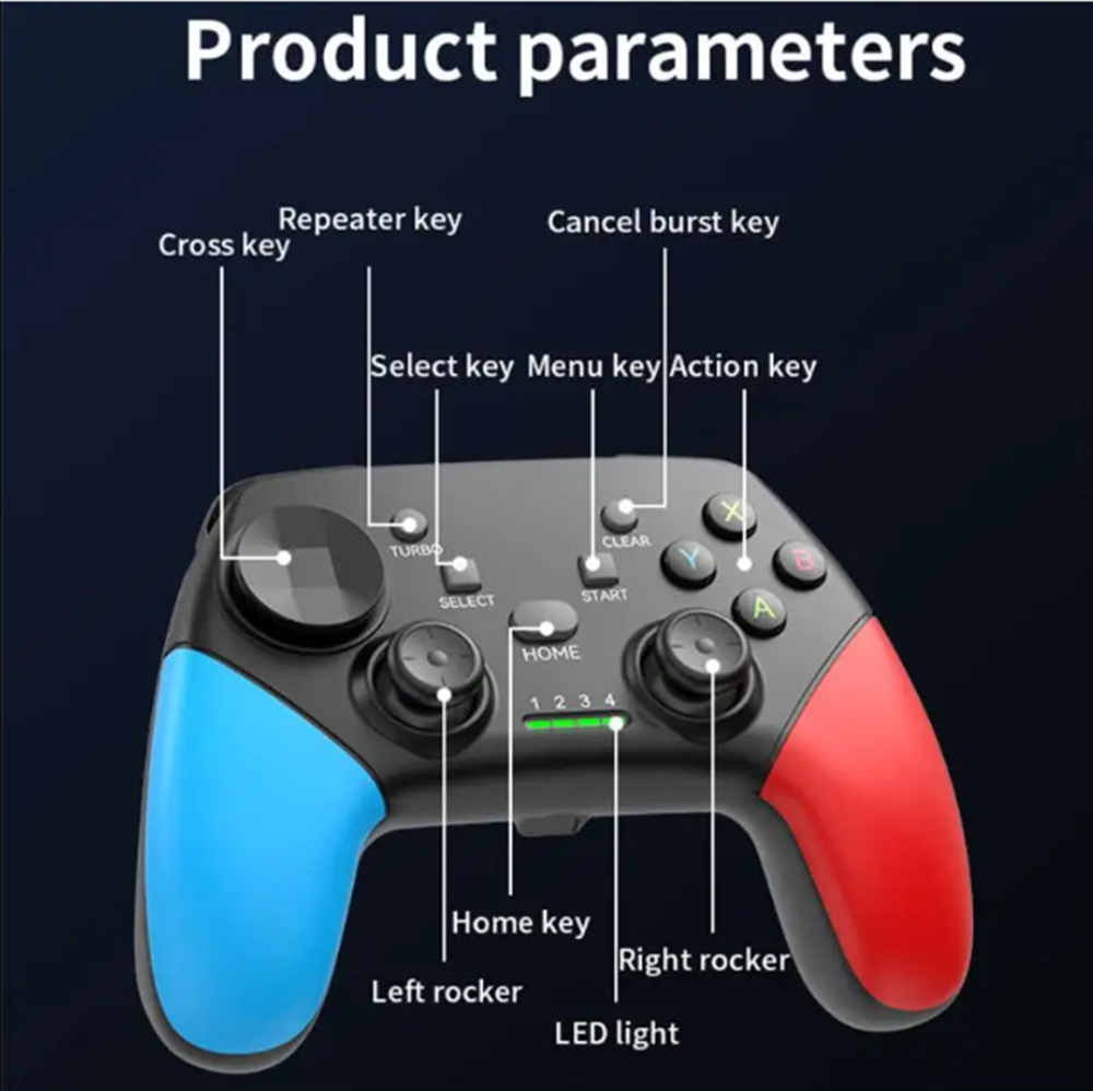 G9 Wireless Bluetooth Game Controller Handle Gamepad Vibration Joystick ...