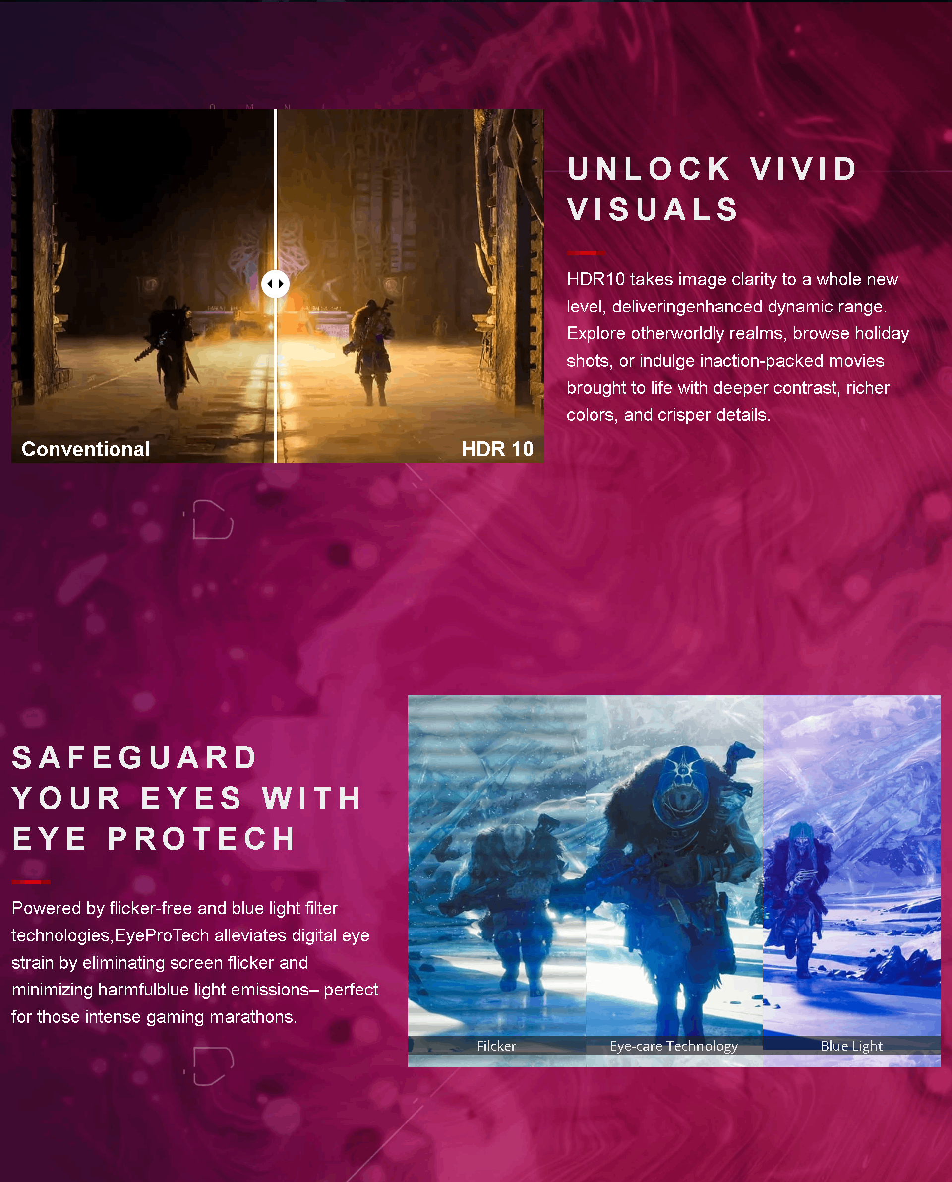 VIEWSONIC 24” VX2479-HD-PRO FULL HD (1920x1080P @180Hz) LED IPS GAMING ...