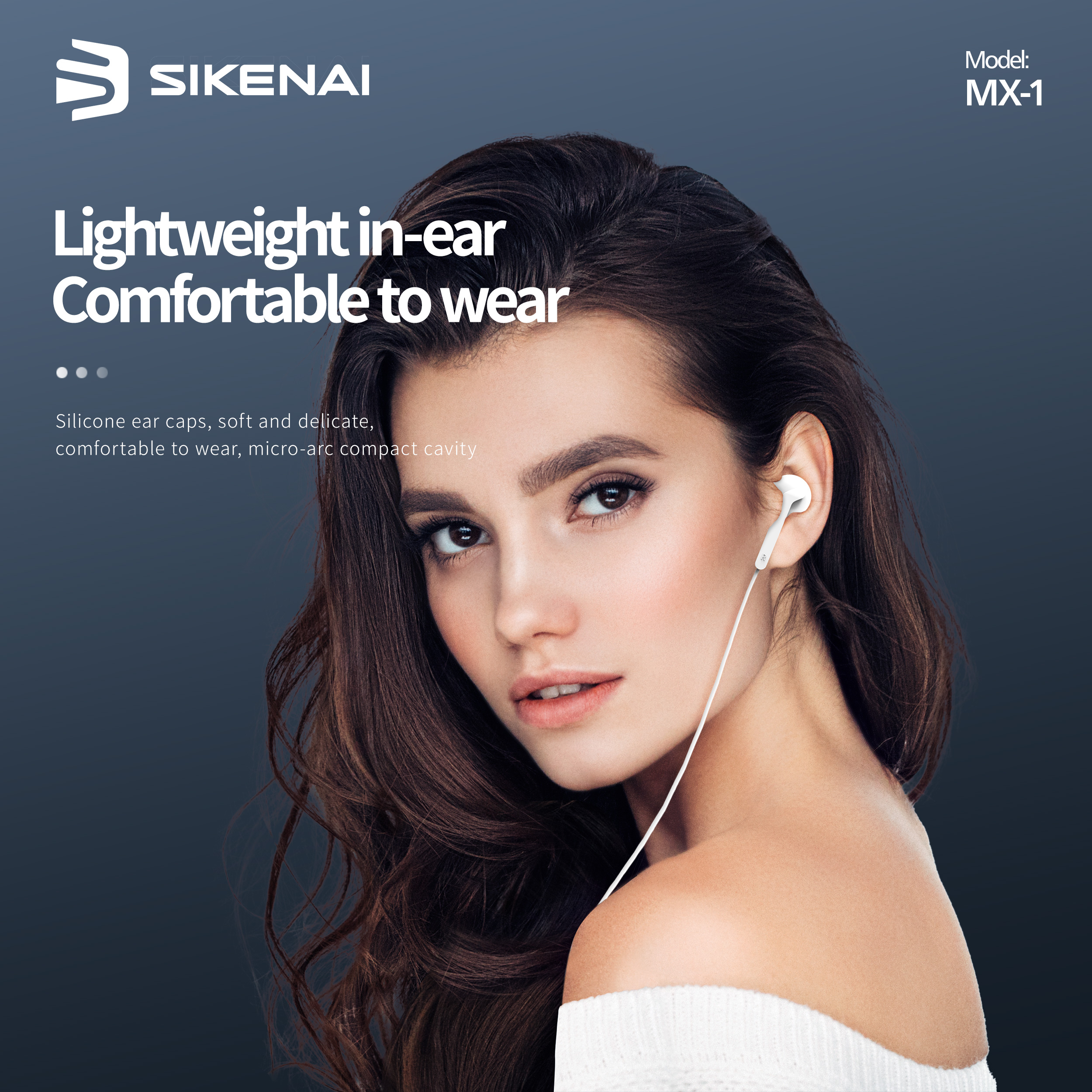 SIKENAI MX1 Powerful Sound Resolution Smart Noise Reduction Lightweight ...