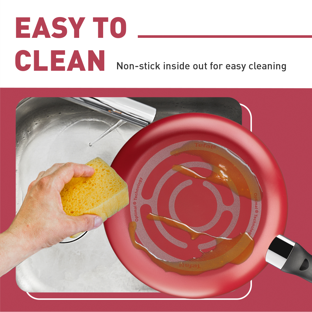 [Shopee Exclusive] Tefal Supercook 9pcs set (Frypan 24cm, Wokpan 28cm ...