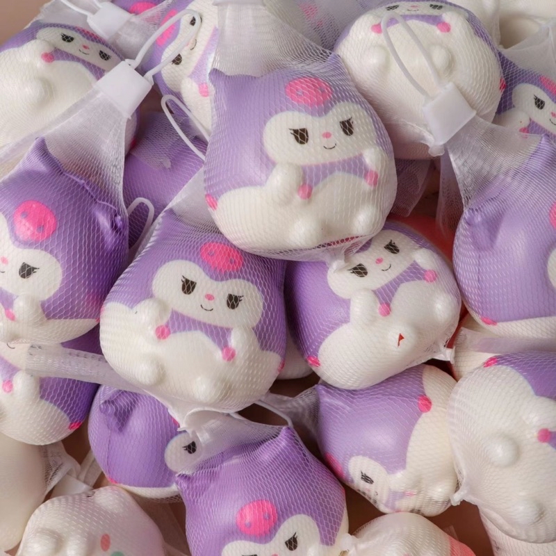 Squishy Toy Sanrio Pinch Joy Kuromi Cinnamonroll Melody Stress Ball ...