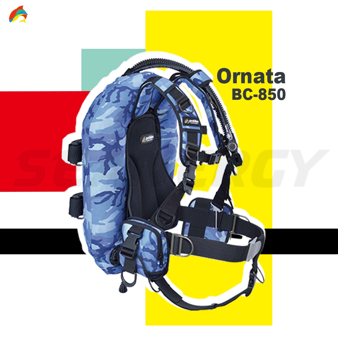 Problue Ornata BCD BC850 Donut BCD Scuba Diving Back Inflation BCD Buoyancy Control Device ...