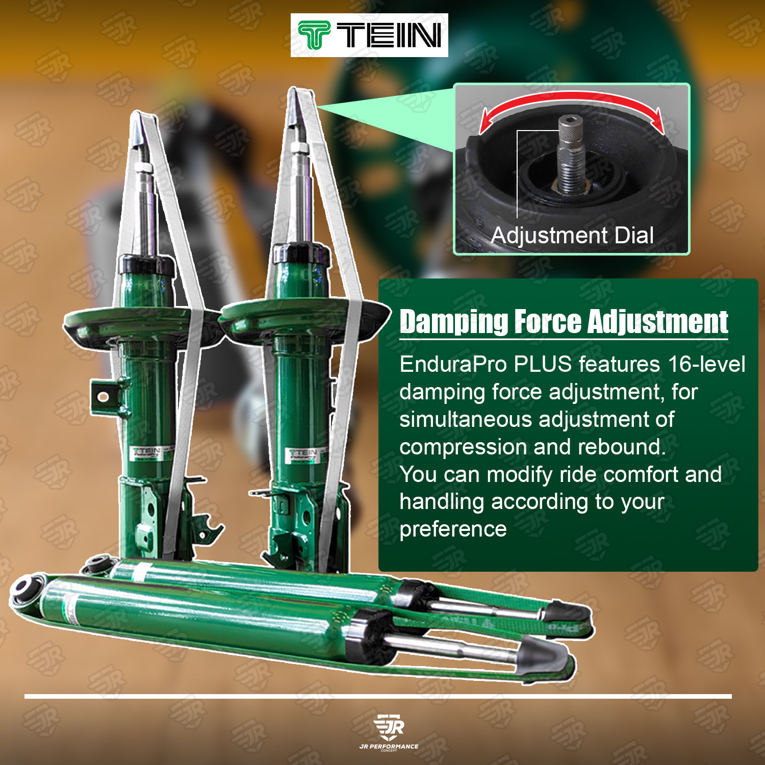 Tein Endura Pro Plus Absorber Sport Absorber Soft Hard Adjustable ...